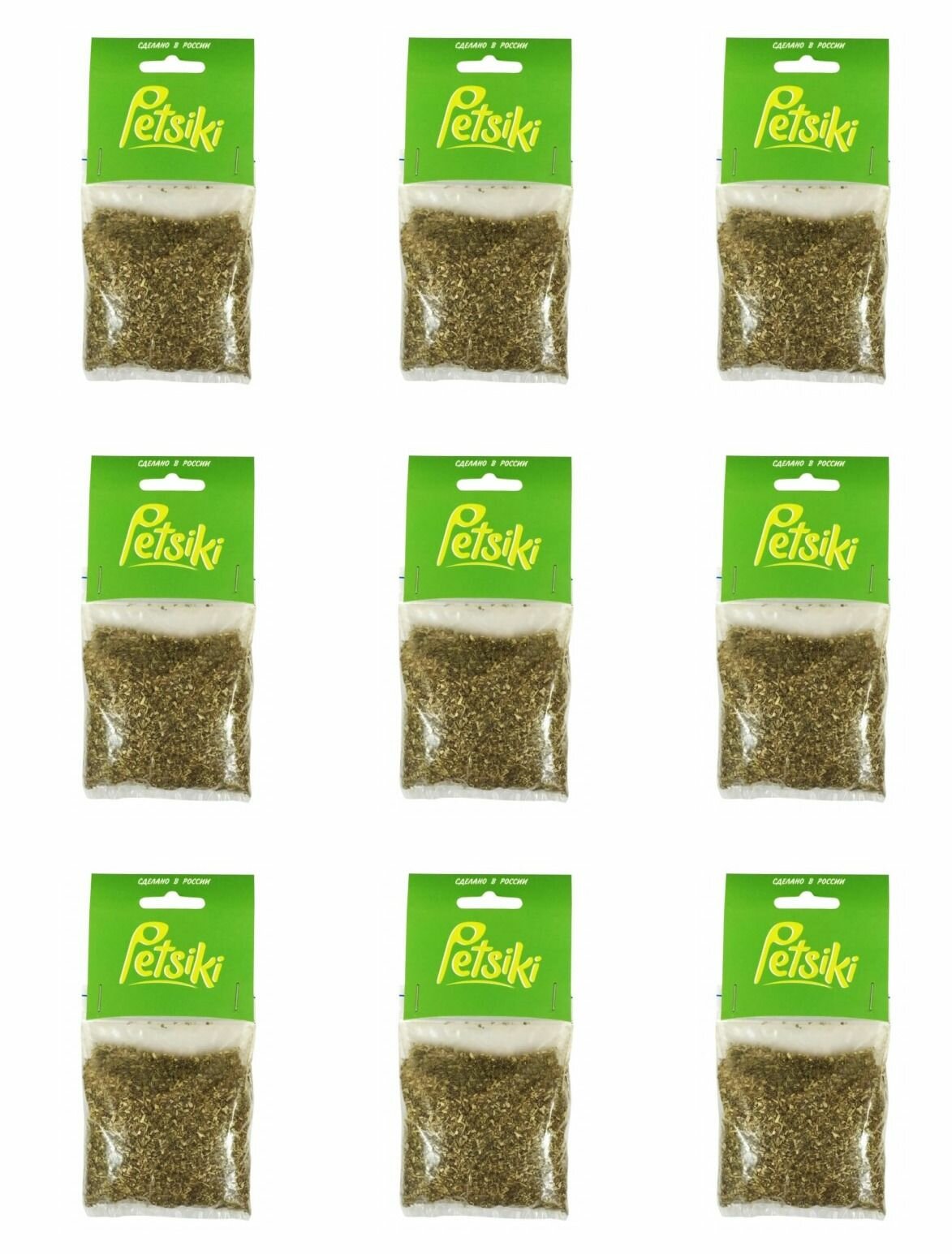 Petsiki Лакомство Кошачья мята, 3 гр, 9 шт