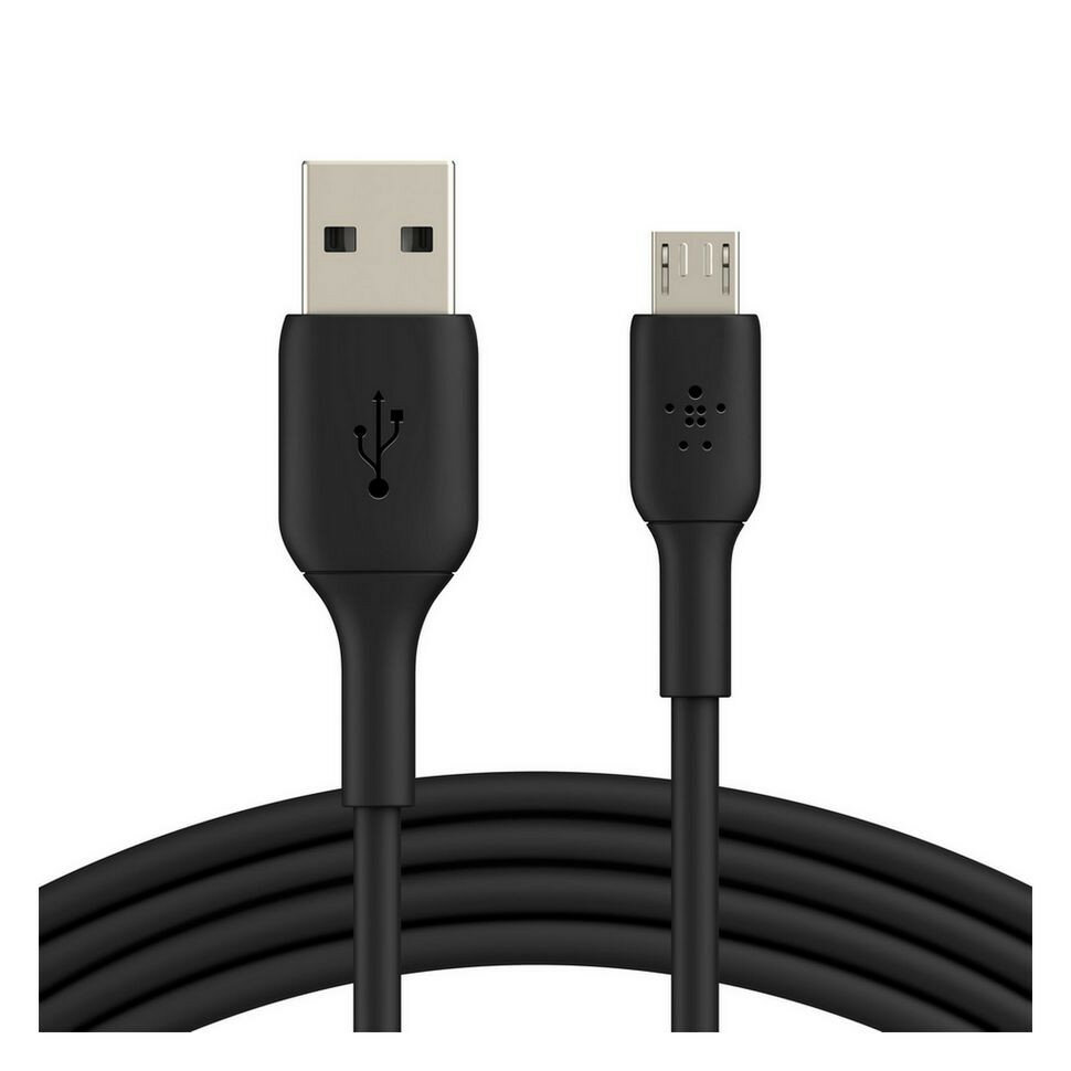 Кабель Belkin BoostCharge USB-A - Micro-USB 1 м (CAB005bt1MBK) Black