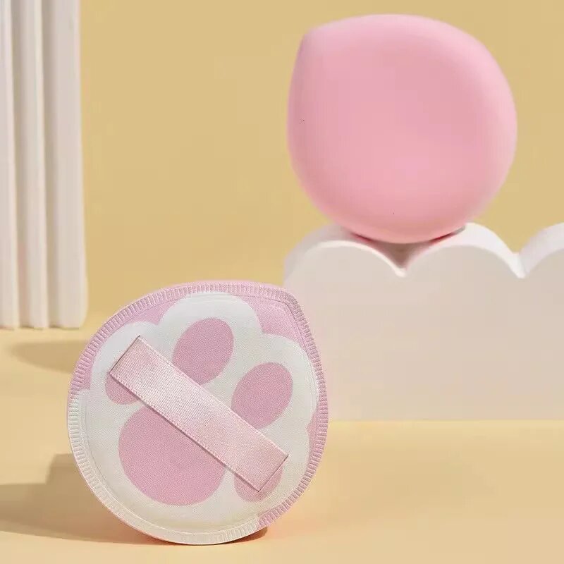 Пуховка для макияжа dawndesslo pink