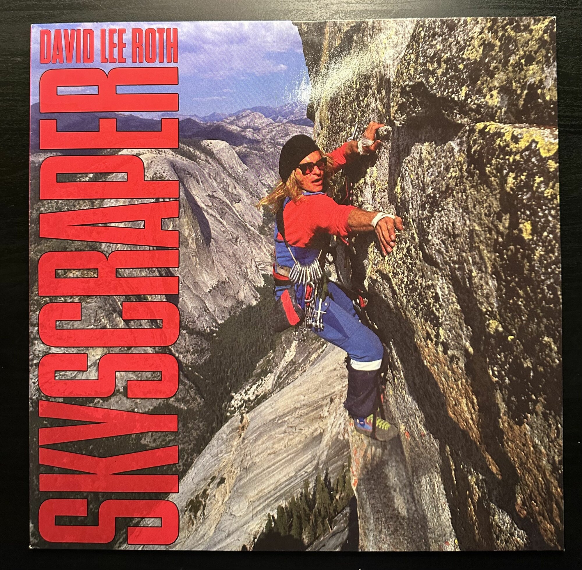 Виниловая пластинка David Lee Roth Skyscraper (Германия 1988г.)