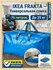 IKEA FRAKTA Универсальная сумка 76л, до 25кг, водостойкая, складная, синяя