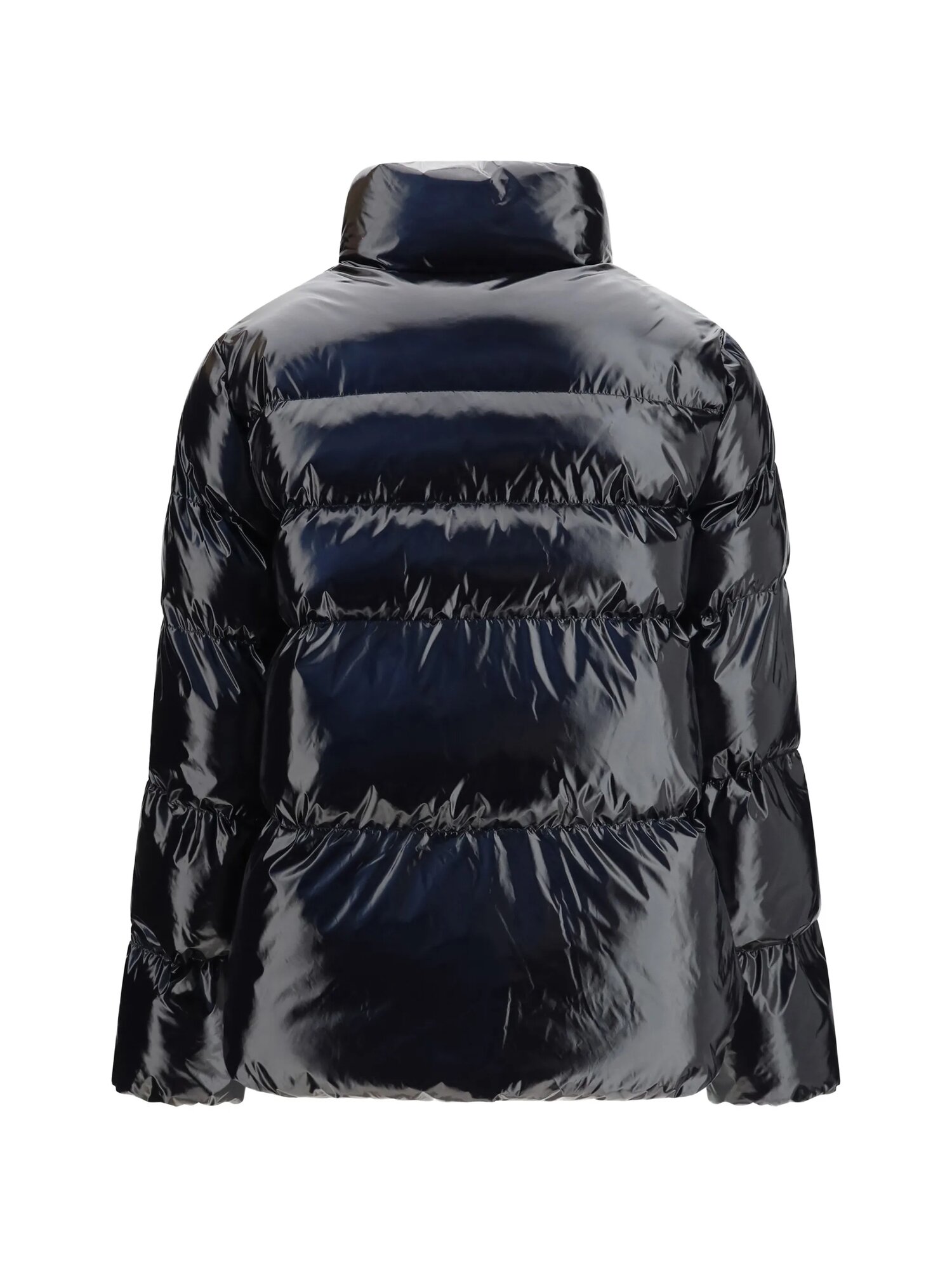 Куртка Pinko Quilted glossy jacket, размер 42, черный — фото 1