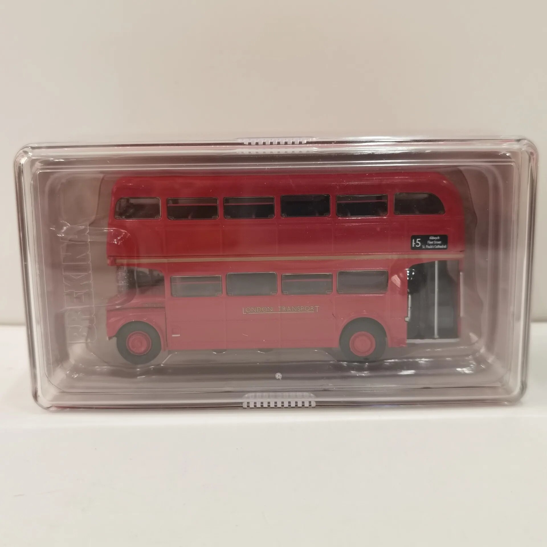 BREKINA 1/87 HO AEC ROUTEMASTER London Двухъярусный автобус 31 Пластиковая модель