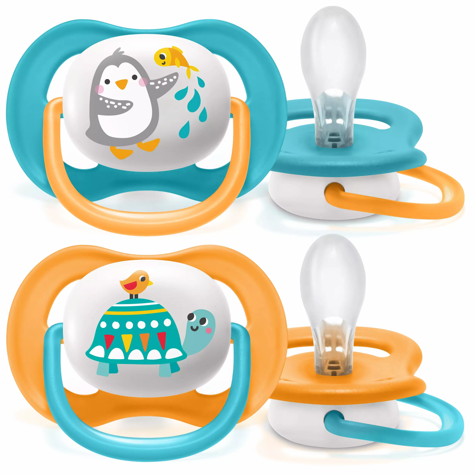 Пустышка Philips Avent Avent Lime, Пинг Чер, 6-18 месяцев, для мальчиков, 2 шт