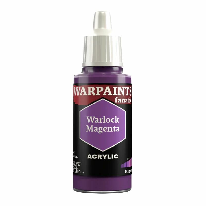 Акриловая краска Army Painter Warpaints Fanatic Metallic: Warlock Magenta WP3135