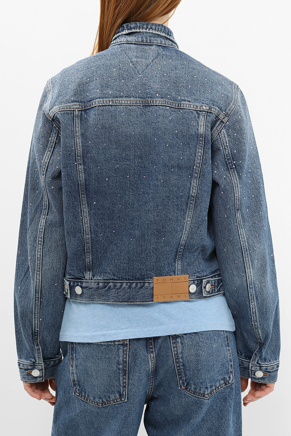 Куртка Tommy Jeans, размер M, синий — фото 1