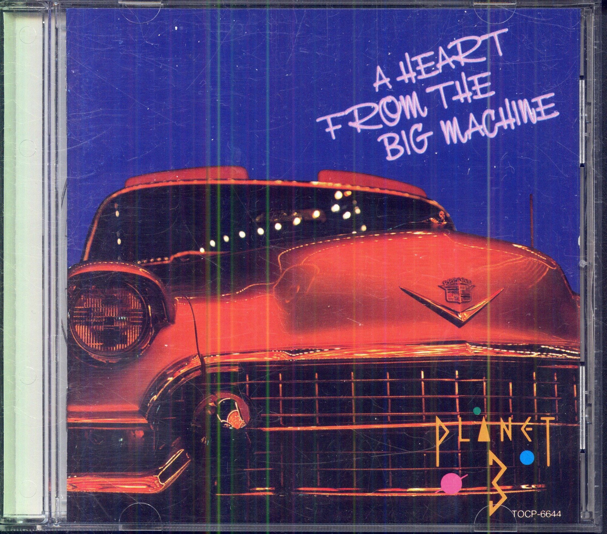 Planet 3. A Heart From The Big Machine (Без OBI, Japan, Capitol Records, TOCP-6644, 1991) CD диск
