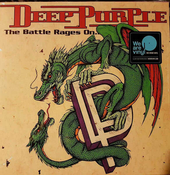 Deep Purple. The Battle Rages On. (EU, Sony Music, 88985438451, 2017, 180g, новая импортная виниловая пластинка в заводской упаковке) LP