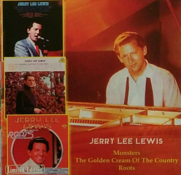 Jerry Lee Lewis. Monsters / The Golden Gream Of The Country / Roots (RU, заводской диск) CD