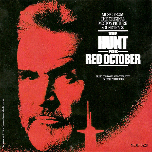 Basil Poledouris. The Hunt For Red October (Music From The Original Motion Picture Soundtrack) (US, MCA Records, MCAD-6428, 1990, импортный компакт-диск) CD