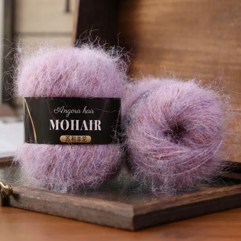 Пряжа из альпаки и мохера, для свитера ручной работы, сделай сам