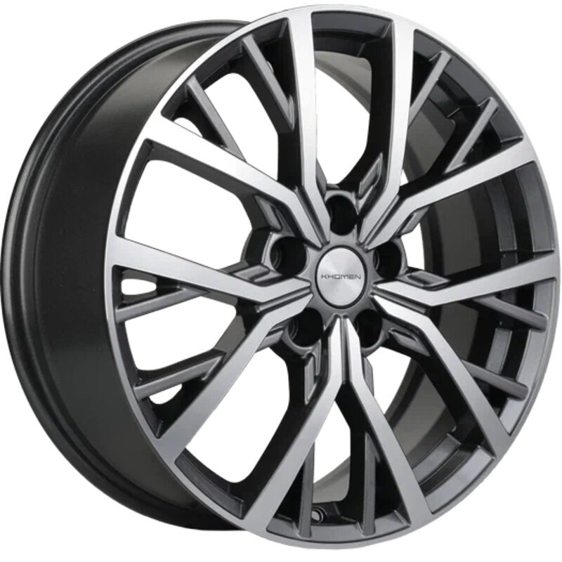 Литой колесный диск Khomen Wheels KHW1806 (CX-5/3) 7x18/5x114,3 ET45 D67,1 Gray-FP