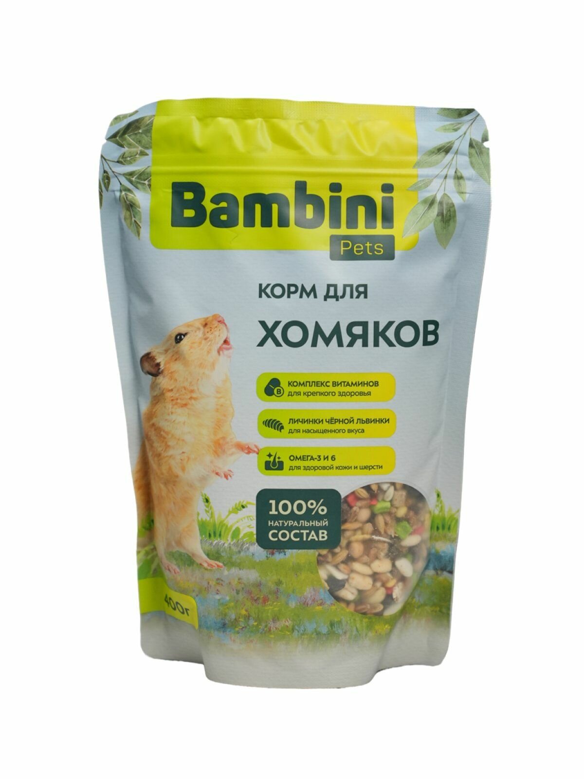 Bambini Pets - Корм для хомяков (400гр) — фото 1