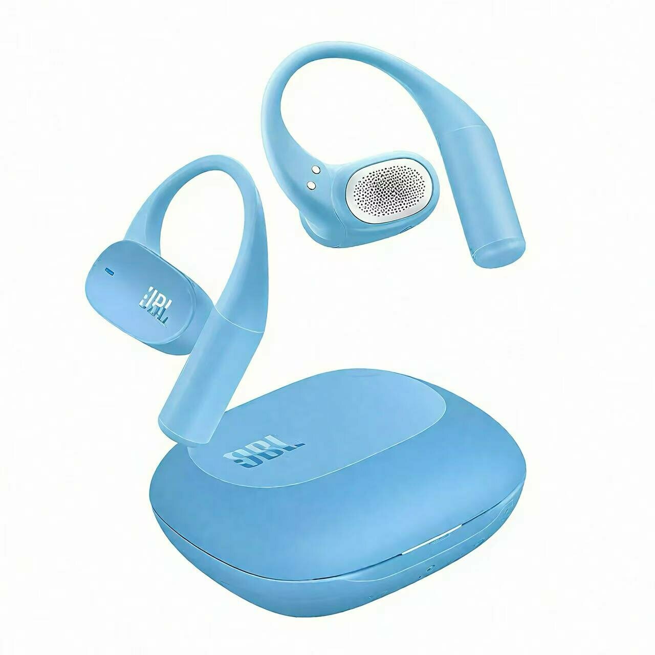 Наушники JBL Sense Lite Comfort, открытого типа, беспроводные Bluetooth, крепление за ухо, для спорта и бега, синий цвет