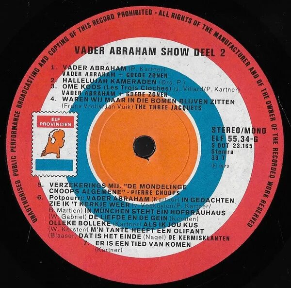 Vader Abraham Show Deel 2 — фото 1