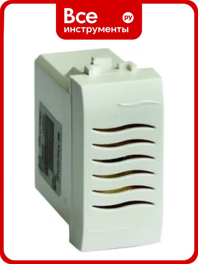 Зуммер DKC 220V, черный, 1 модуль 77851N 24567, для зуммера DKC 220V, проводной тип, накладной монтаж, черный корпус