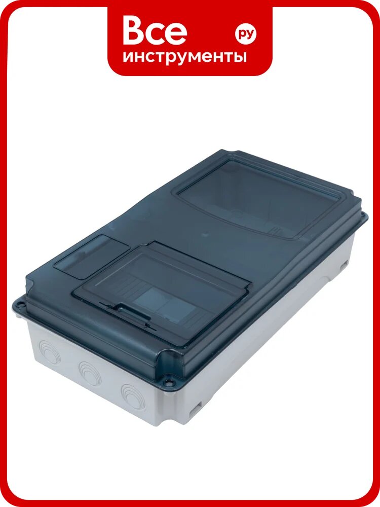 Корпус IEK ЩУРн-П 3/12, IP66, PC, LIGHT, пластиковый MSP3-N-12-66-L
