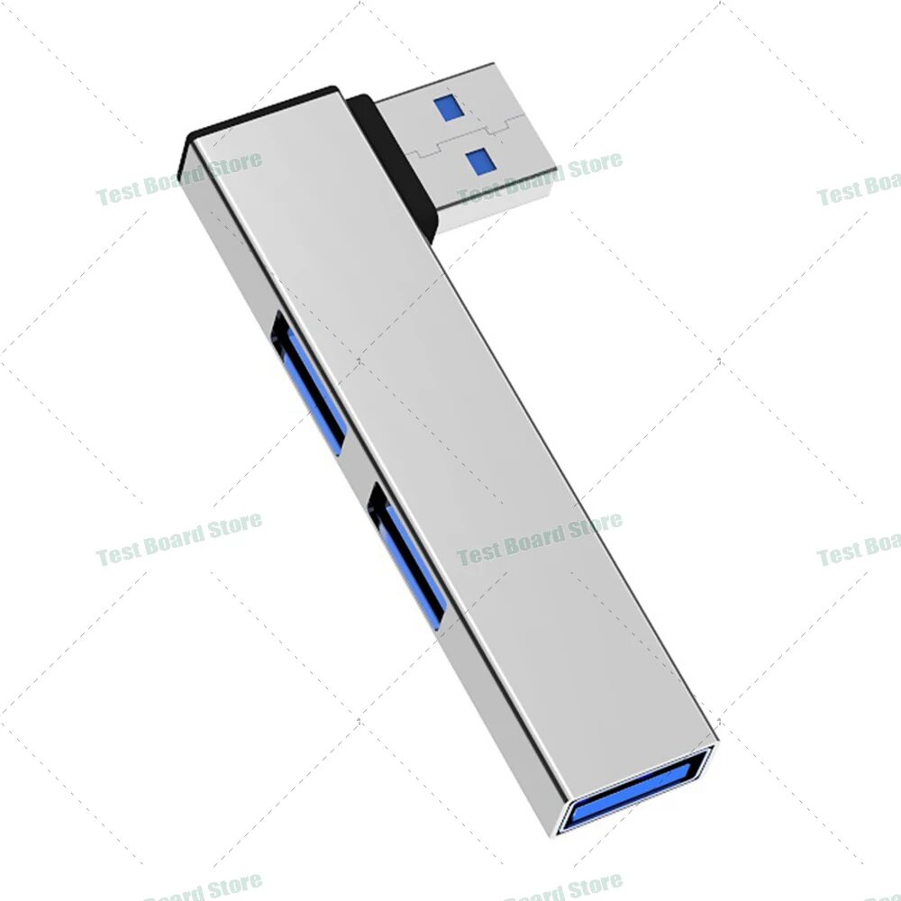 USB-хаб 3-в-1 для ПК и ноутбуков USB-A sliver