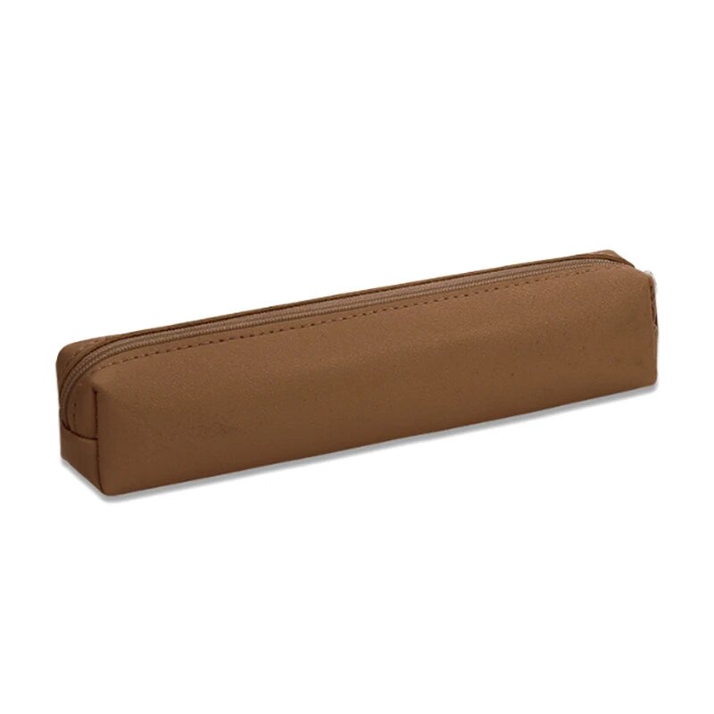 Мини-косметичка для карандашей из искусственной кожи Коричневый, brown