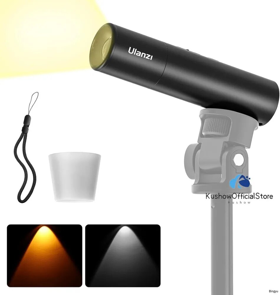 Фотофонарь Ulanzi LM07 Photography Flashlight, Для камеры штатив клетка