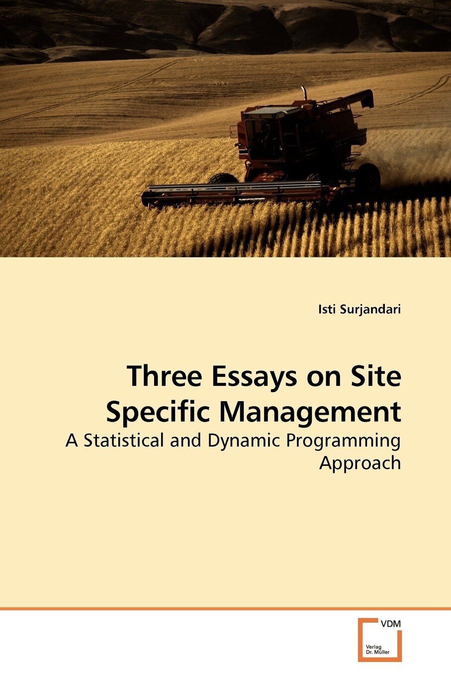 Three Essays on Site Specific Management — фото 1
