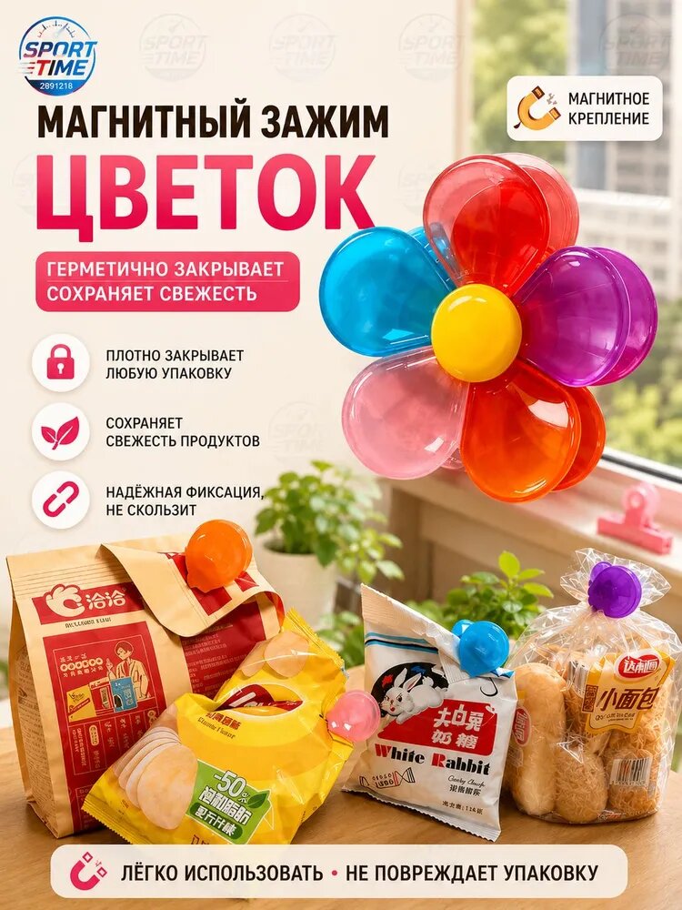 Зажим кухонный, 1 шт