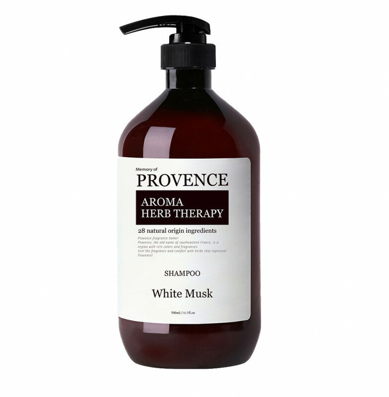 Шампунь Memory of Provence White Musk, 500мл, (1 шт)