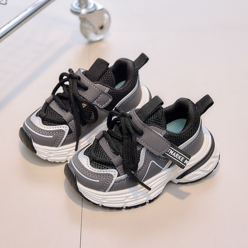 JYL JK329 Детские светящиеся беговые кеды, гибкая подошва для детей 1–7 лет