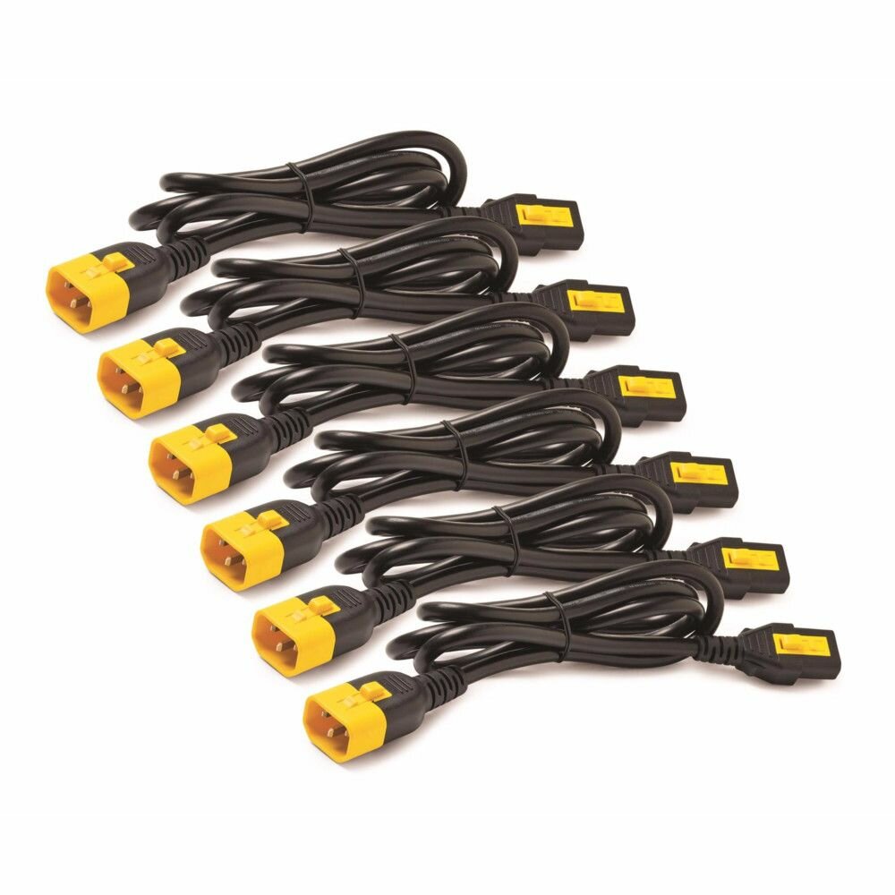 Кабель силовой Power Cord Kit (6 ps), Locking, IEC 320 C13 to IEC 320 C14, 10A, 208/230V, 1, 8m (repl. AP8706S) Power Cord Kit (6 ps), Locking, IEC 320 C13 to IEC 320 C14, 10A, 208/230V, 1, 8m (repl. AP8706S)