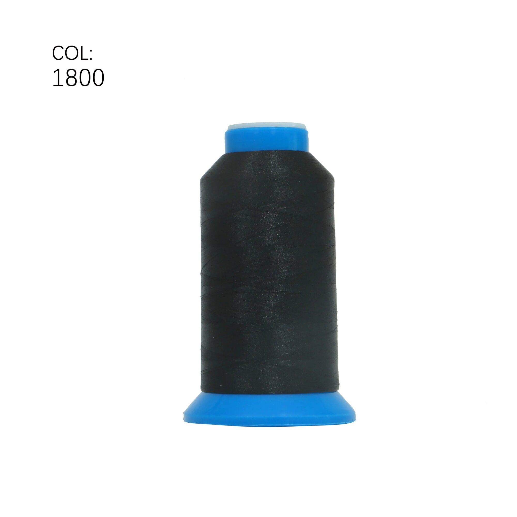 Amo 60WT полиэфирная нить для вышивания 75D/2 4000м 70 цветов Черный, Black 1800