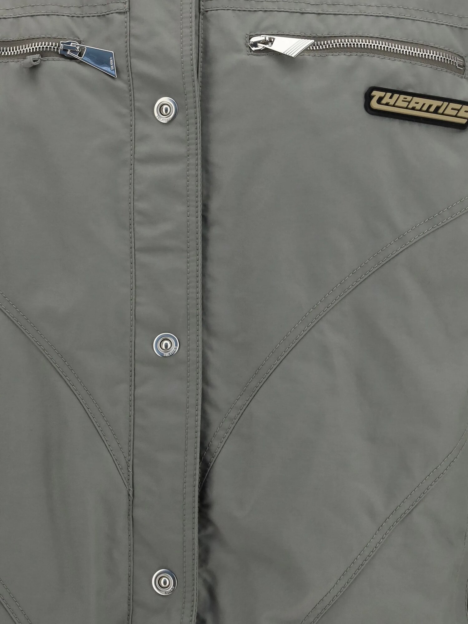 Куртка The Attico High-neck zipped bomber jacket, размер 38 — фото 1