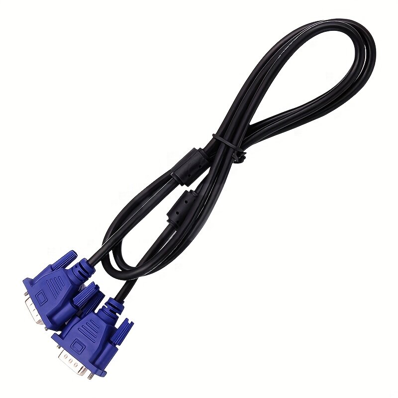 VGA кабель 3+5, HDB15 M - HDB15 F, для ПК и ТВ, адаптер переходник