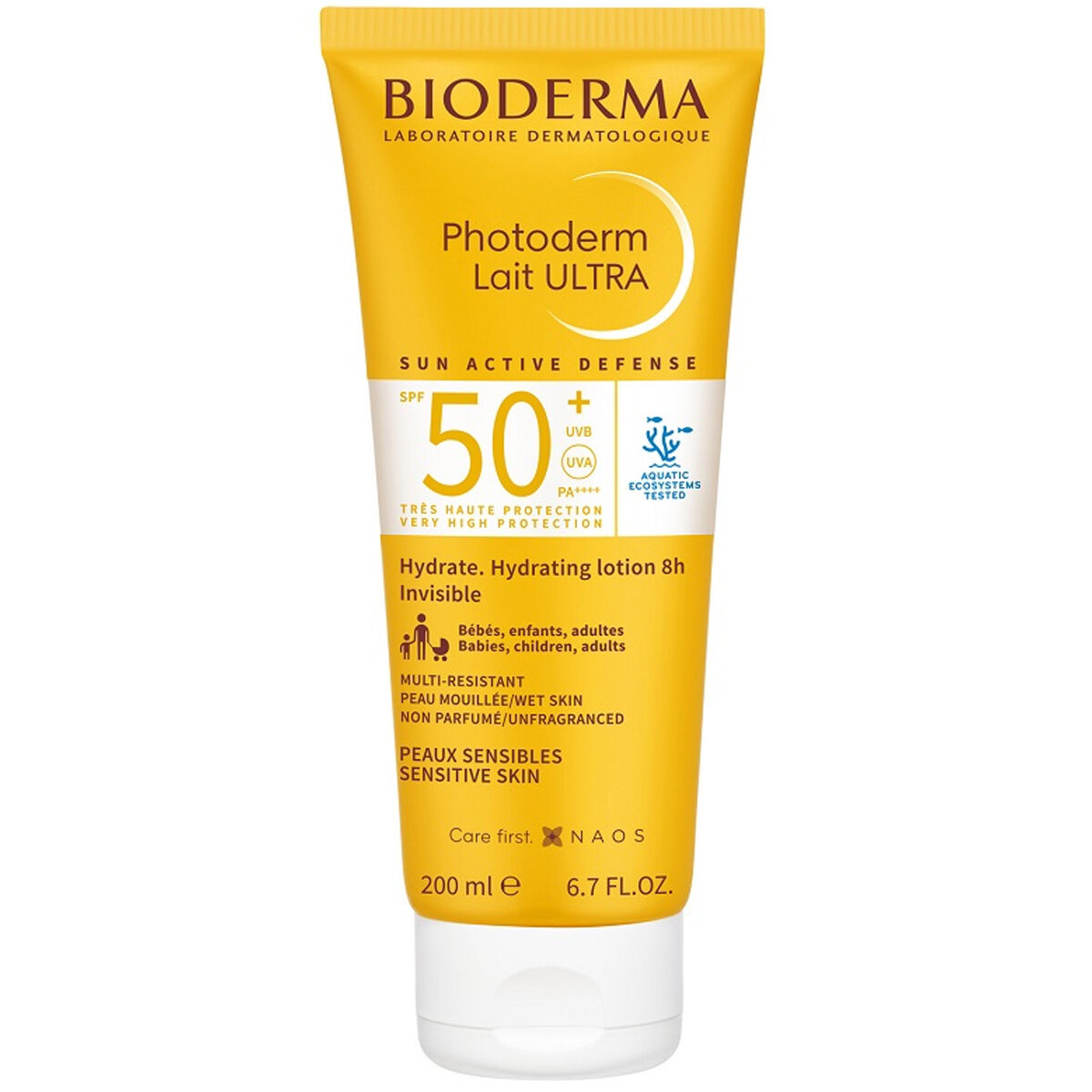 Bioderma Солнцезащитное молочко для тела Photoderma Lait Ultra SPF50+ 200мл
