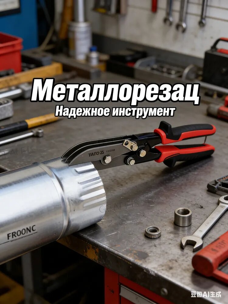 Пятилепестковые обжимные клещи для металлических сильфонов. Герметичная завальцовка, профессиональный монтаж газовых и водяных труб.1 шт.