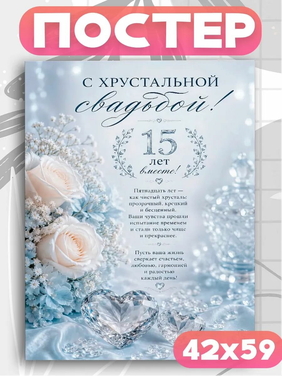 Плакат на свадьбу на стену
