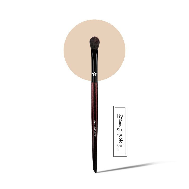 Кисть для макияжа LADES/Bluedis Moonlight Red, одиночная, для рассыпчатой пудры, теней, румян, консилера, из мягкого
