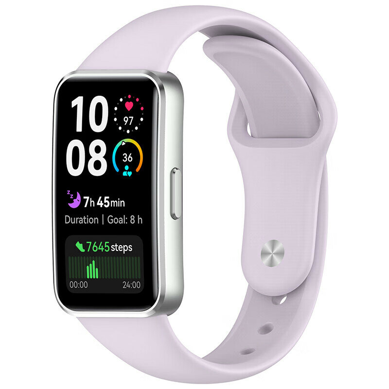 Силиконовый ремешок KMaxAI для Huawei Band 10/9/8 NFC/Standard Edition - Цветной спортивный браслет для мужчин и женщин