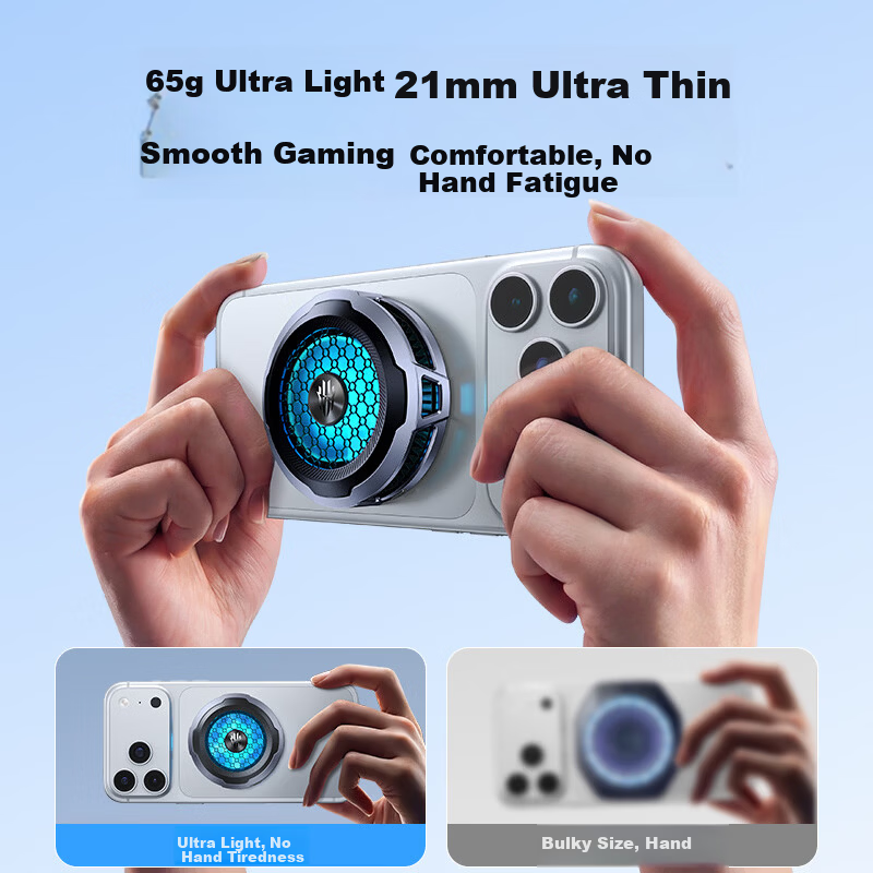 Nubia Red Magic Cooler 8Air Магнитный задний клип для игровых телефонов - легкий охлаждающий модуль 65 г с