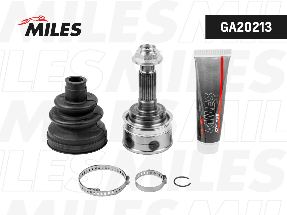MILES Шарнирный комплект, приводной вал MAZDA 323 C IV (BG) / MAZDA 323 S IV (BG) GA20213