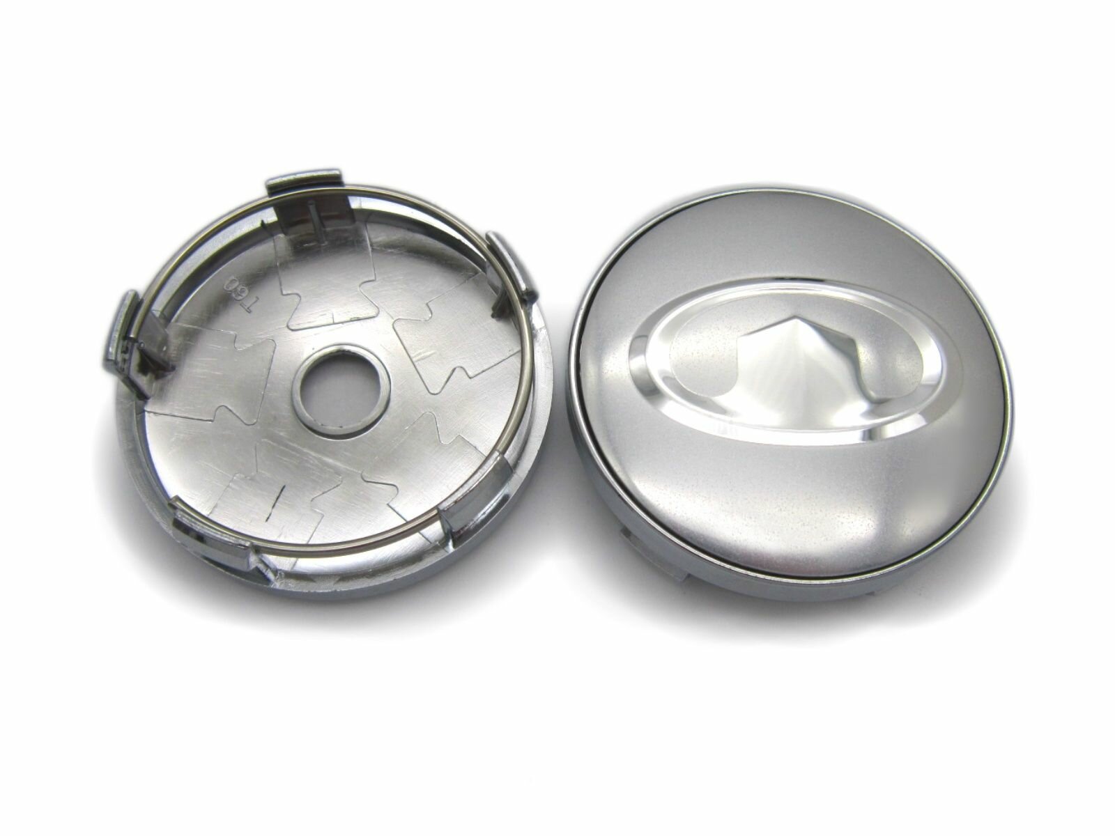 Колпачок заглушка на литой диск Great Wall silver 60/56 мм, 1 шт.