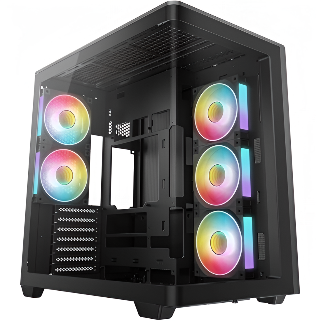Корпус Midi-Tower Deepcool CG590U 5F TG ARGB Black (R-CG590U-BKAGA5-G)