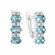 Серьги GUDDA, серебро, 925 проба