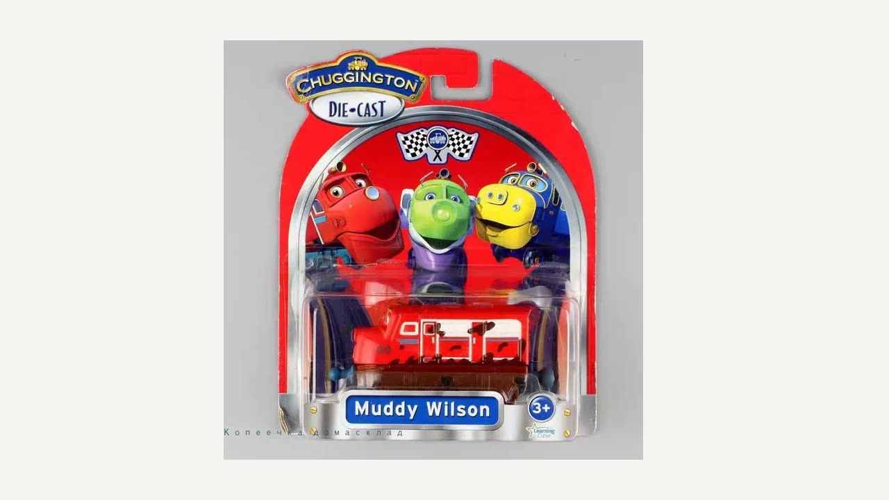 Chuggington паровозик MUDDY WILSON - Игрушка для детей от 3 лет, металлический корпус, коллекционная модель — фото 1