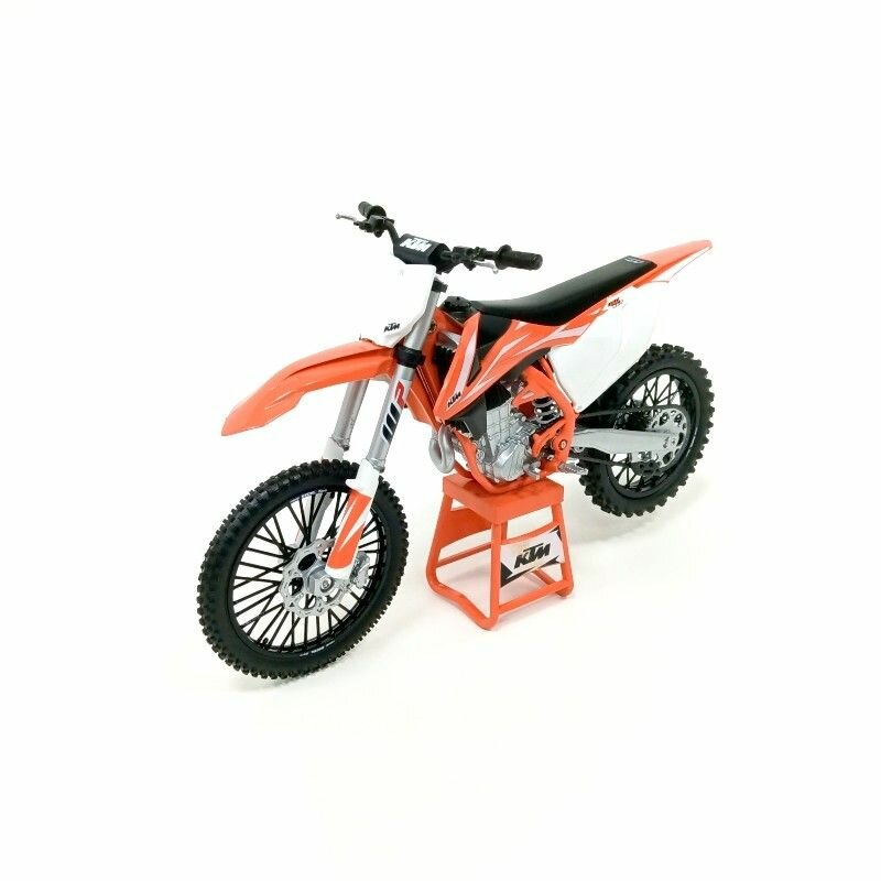 Масштабная модель мотоцикла KTM FC450 SX-F 2018 года, 1:12 - Детализированная коллекционная миниатюра для фанатов мотокросса