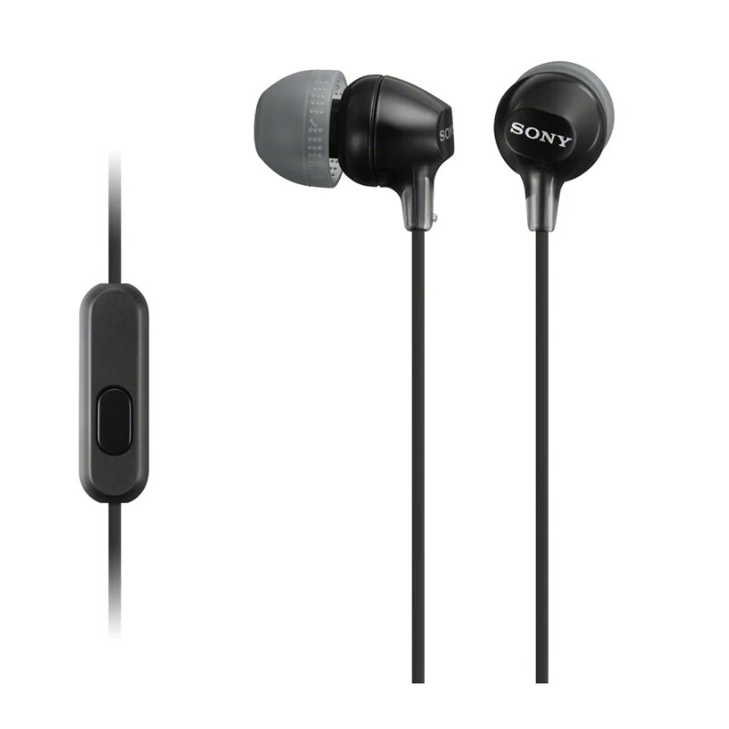 Sony MDR-EX15AP проводные наушники-вкладыши Черный, Black