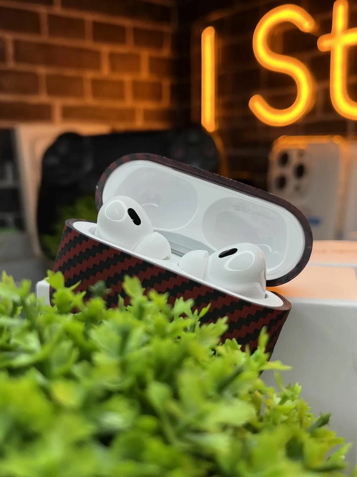 Беспроводные наушники AiPods Pro 2 с шумоподавлением / Чехол / Топ качество