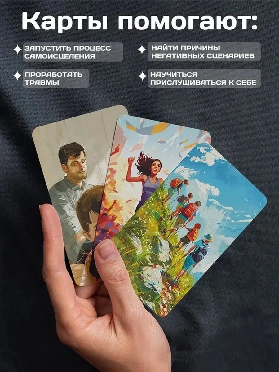 Творческие ассоциативные карты для самопознания