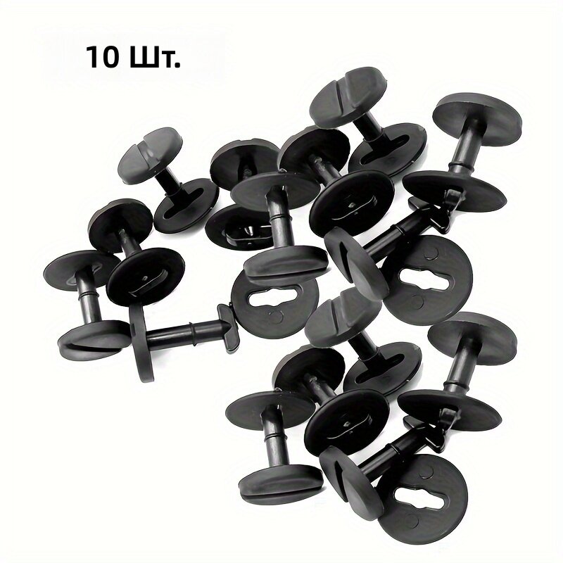 10 шт. Клипсы для ковриков пола Twist Lock с шайбами для BMW E32 E34 E36 E46 E38 E39 3/5/7 Series