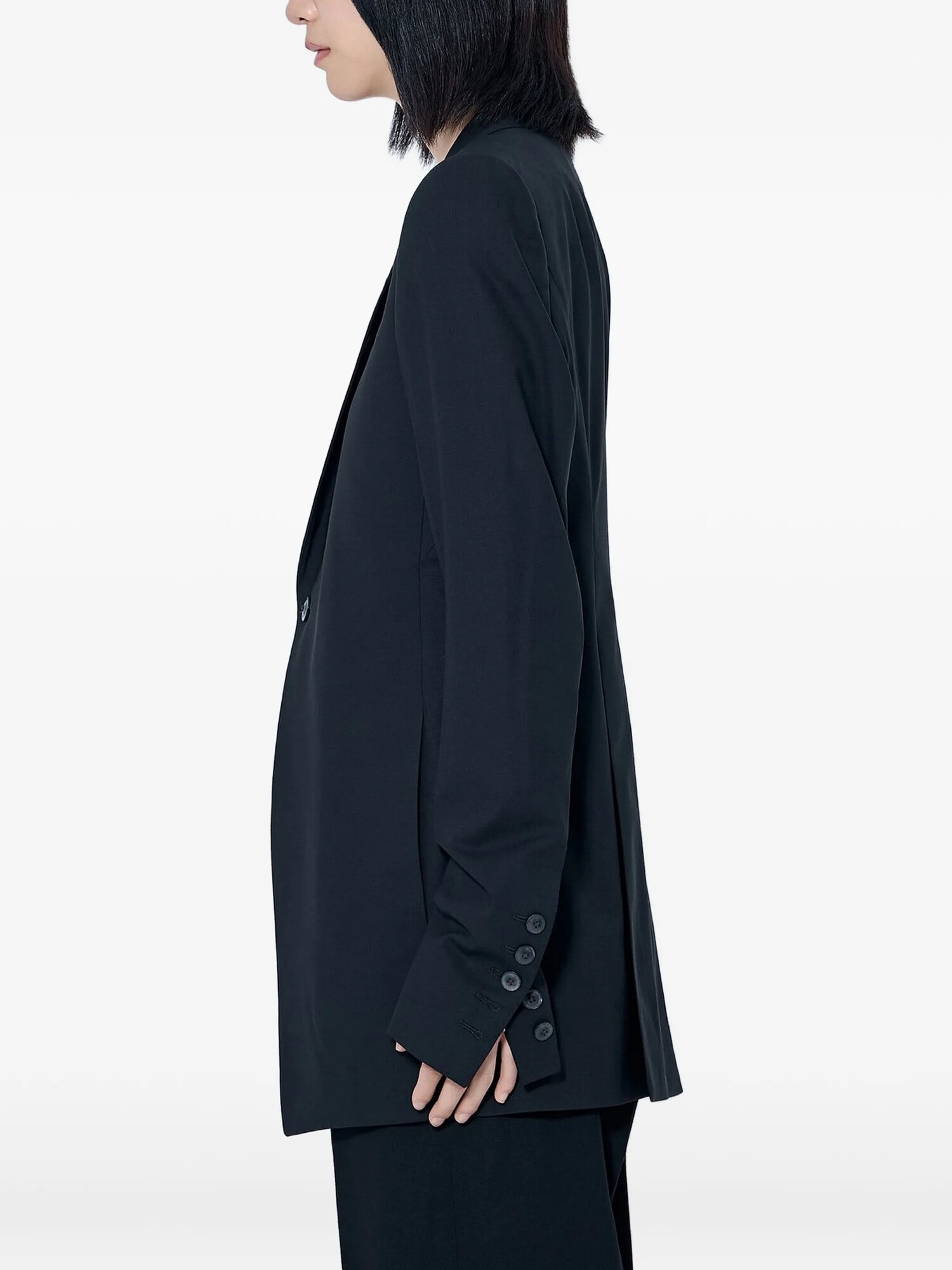 Пиджак Rick Owens Single-breasted buttoned blazer, размер 38 — фото 1
