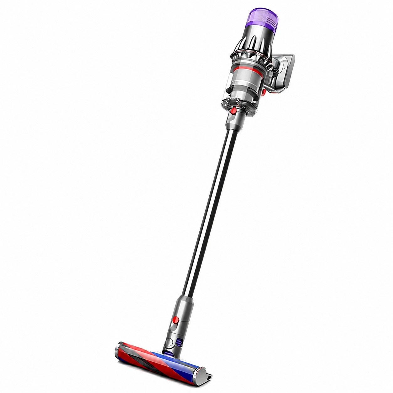 Вертикальный пылесос Dyson V10 Slim Digital (SV18), Nickel/Nickel (Никелевый) Global